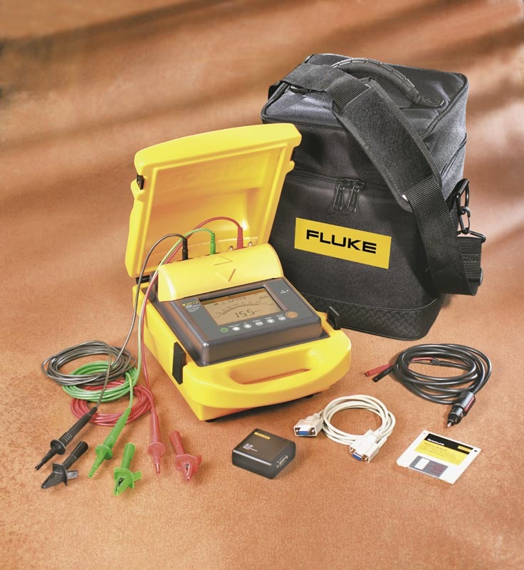 Измеритель сопротивления изоляции (Мегаомметр) Fluke 1550B купить по ...