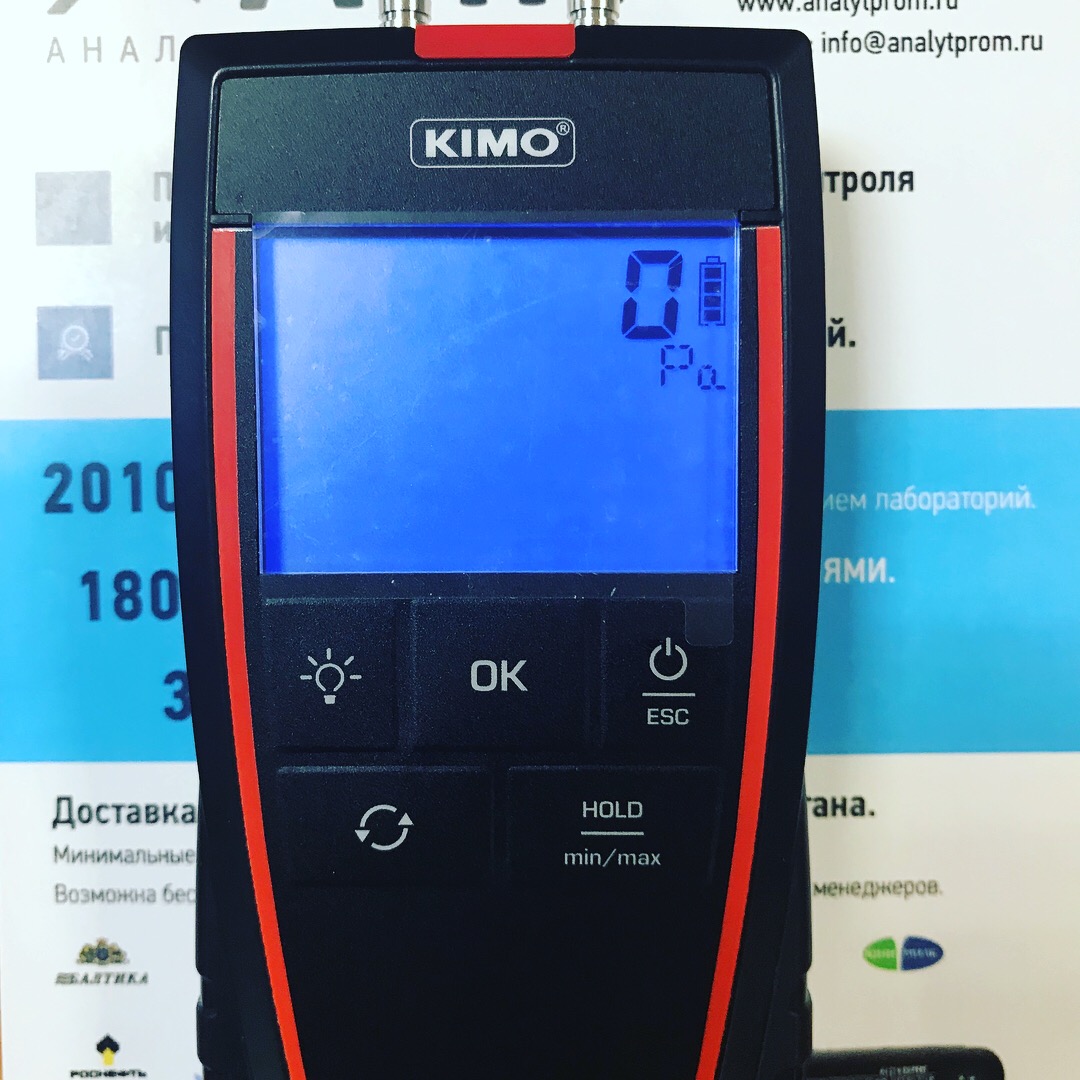 KIMO MP 120М манометр купить по цене 15870 руб. в Москве