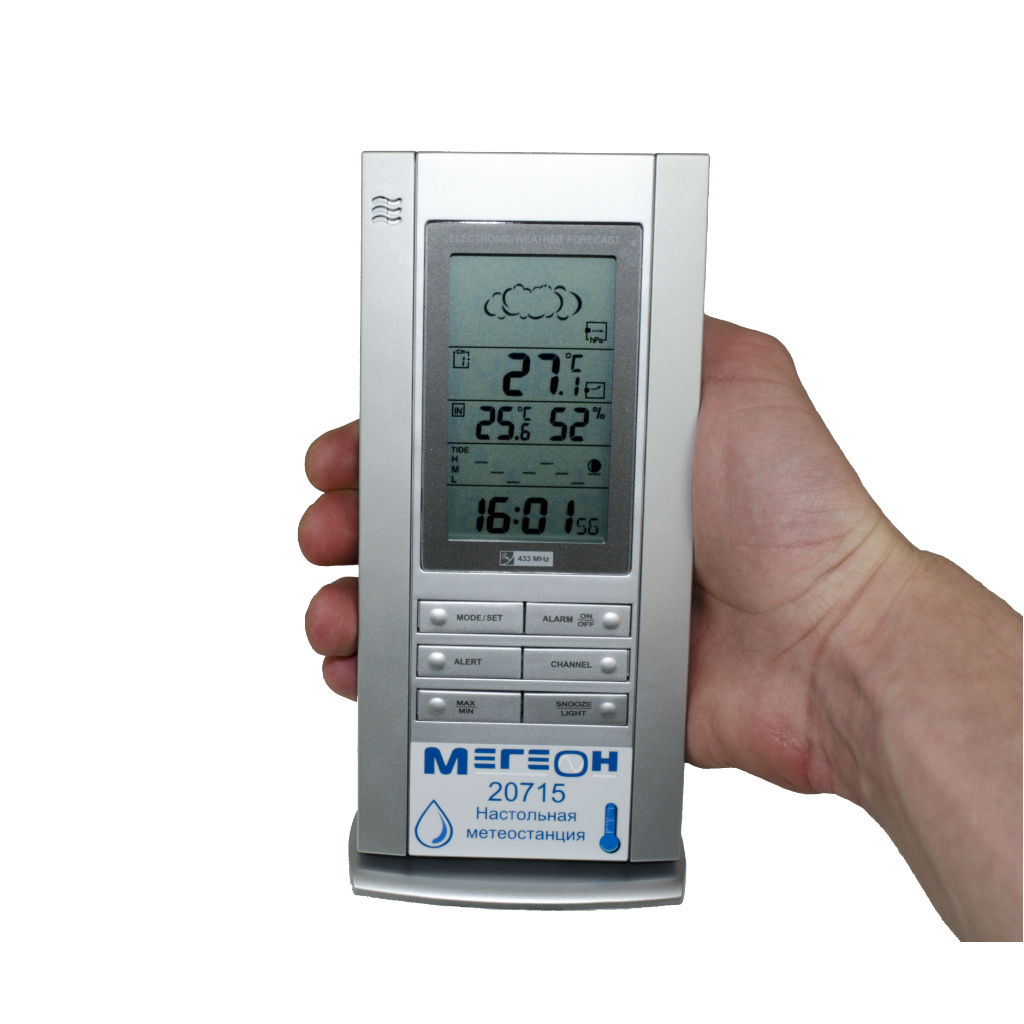 МЕГЕОН 20715 метеостанция настольная купить по цене производителя в Москве