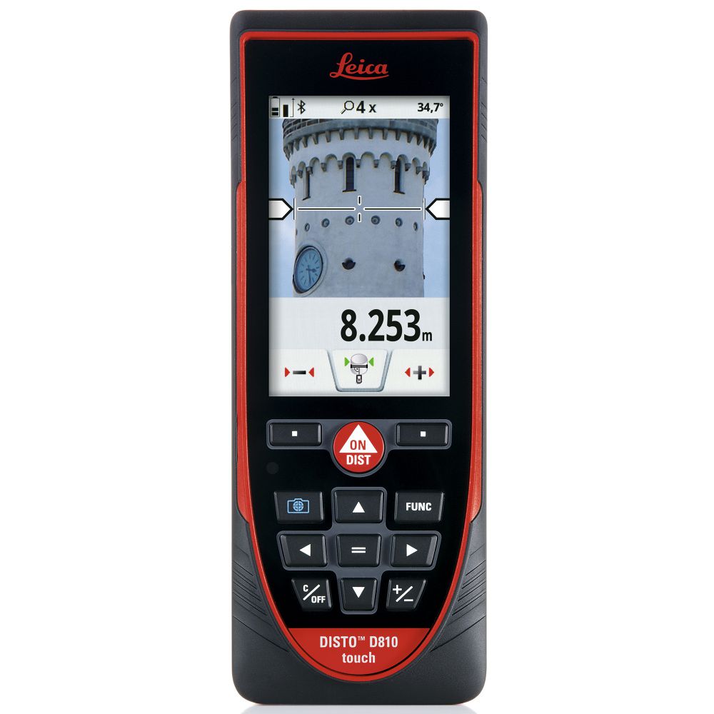 Лазерный дальномер Leica DISTO D810 touch купить по цене производителя ...