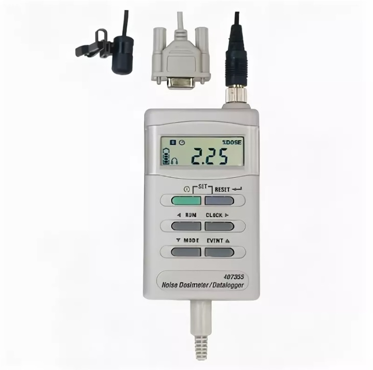 Индивидуальный регистратор-дозиметр шума Extech 407355 купить по цене в ...